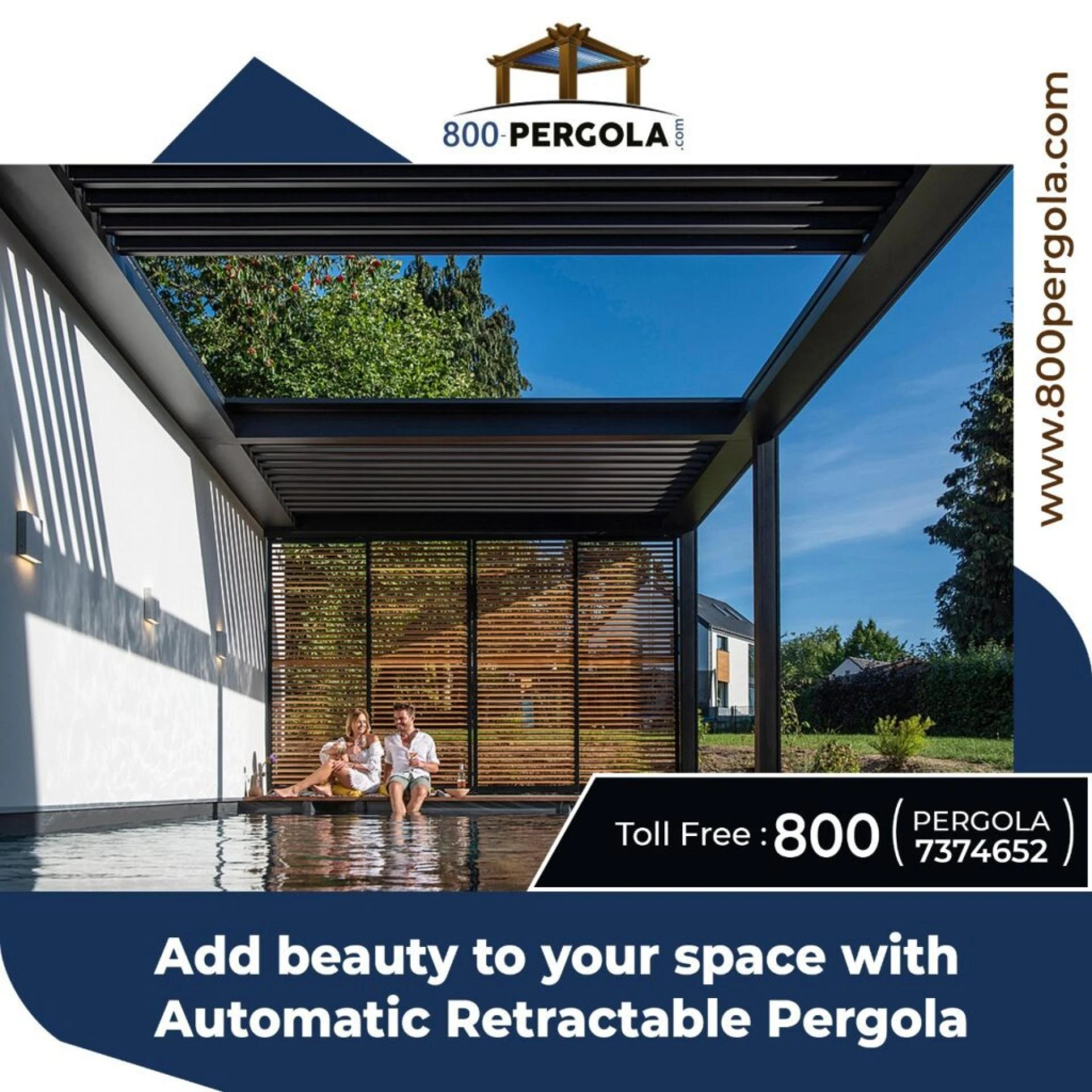 Add Beauty To Your Space With Automatic Retractable Pergola - TheOmniBuzz
