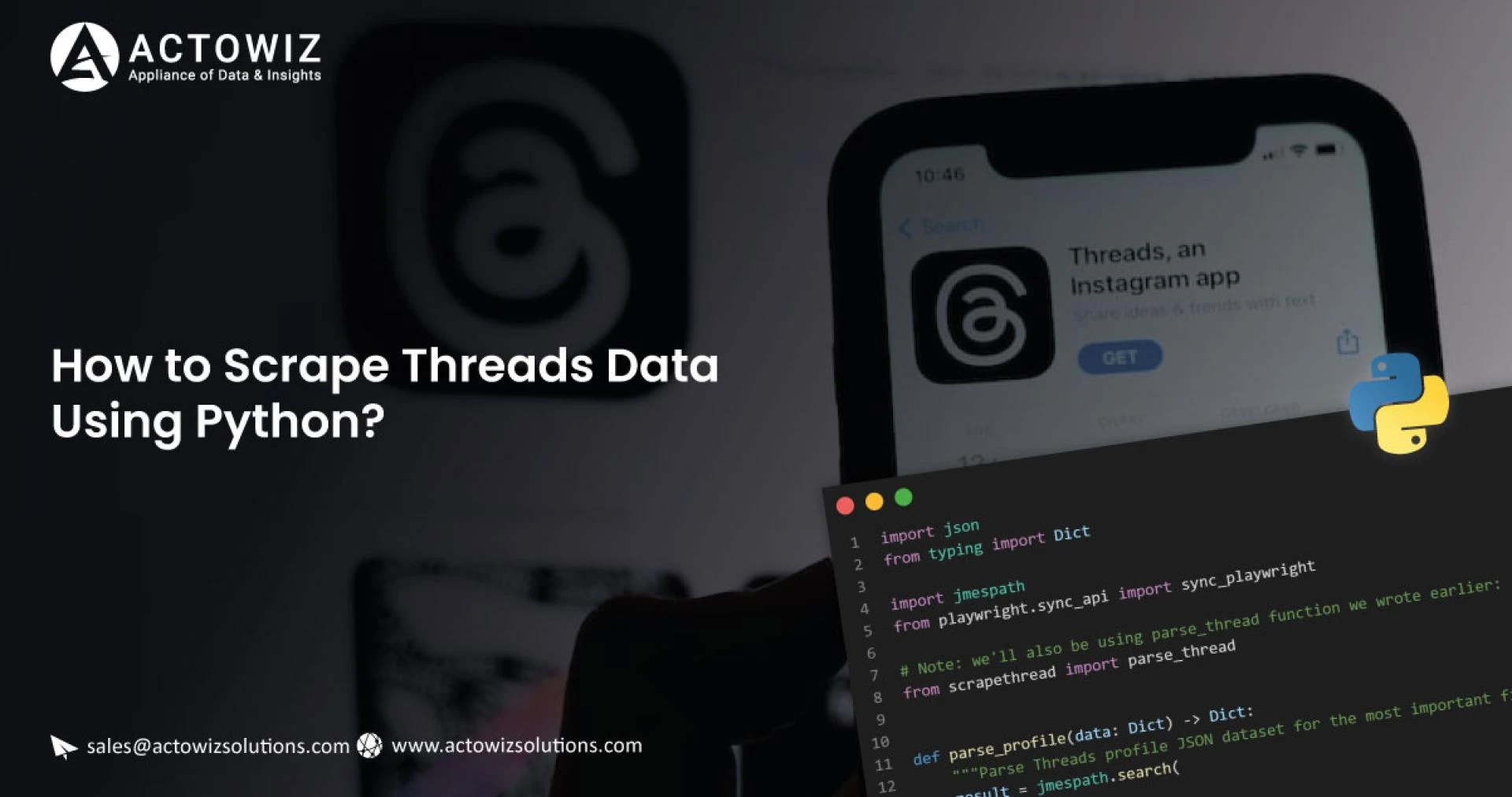 How to Scrape Threads Data Using Python? - TheOmniBuzz