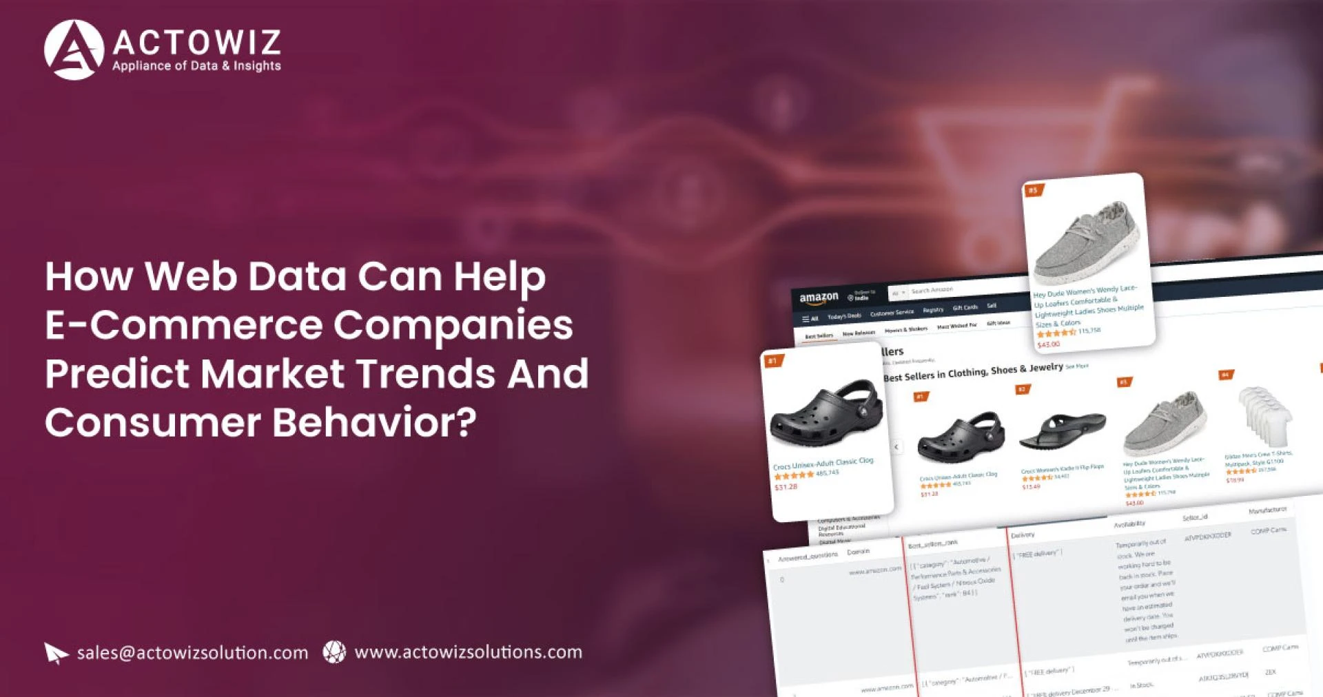 How Web Data Can Help E-Commerce Companies Predict Market Trends And ...
